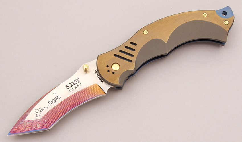 5.11 Tactical Dan Costa Signature Knife - KLC12406 - Secondary Knife Market