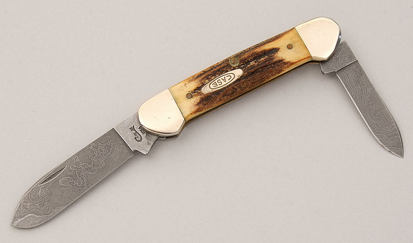 Case Cutlery 52131D Damascus Canoe - KLC17392 - Secondary Knife Market