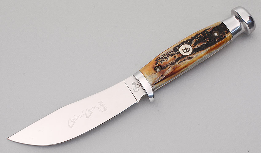 Queen Cutlery Colonel Coon Skinner - KLC18634 - Secondary Knife Market
